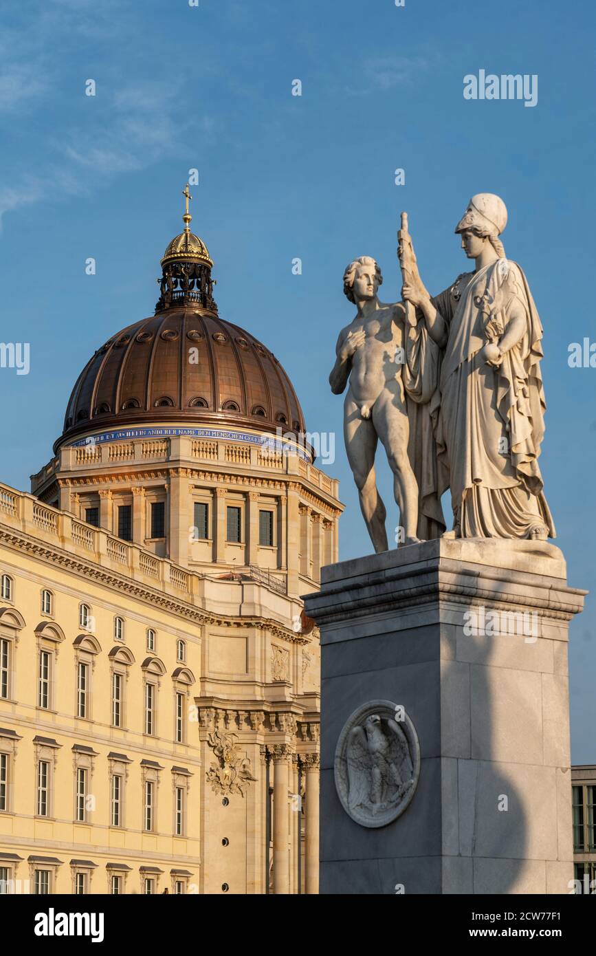 Berliner Stadtschloss, Fassade, Berlin, Deutschland Stock Photo - Alamy