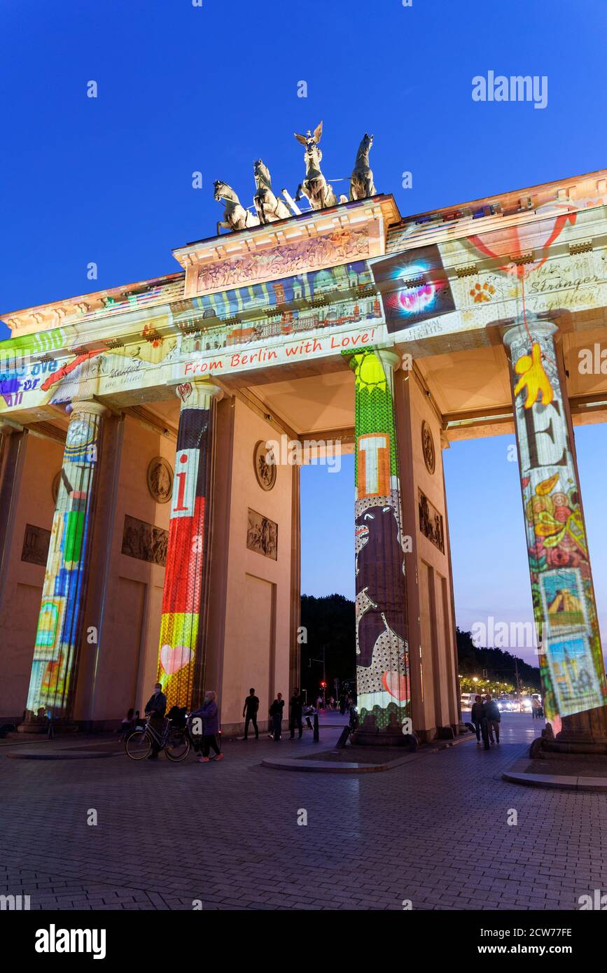 Brandenburger tor europa 2020 hi-res stock photography and images - Alamy