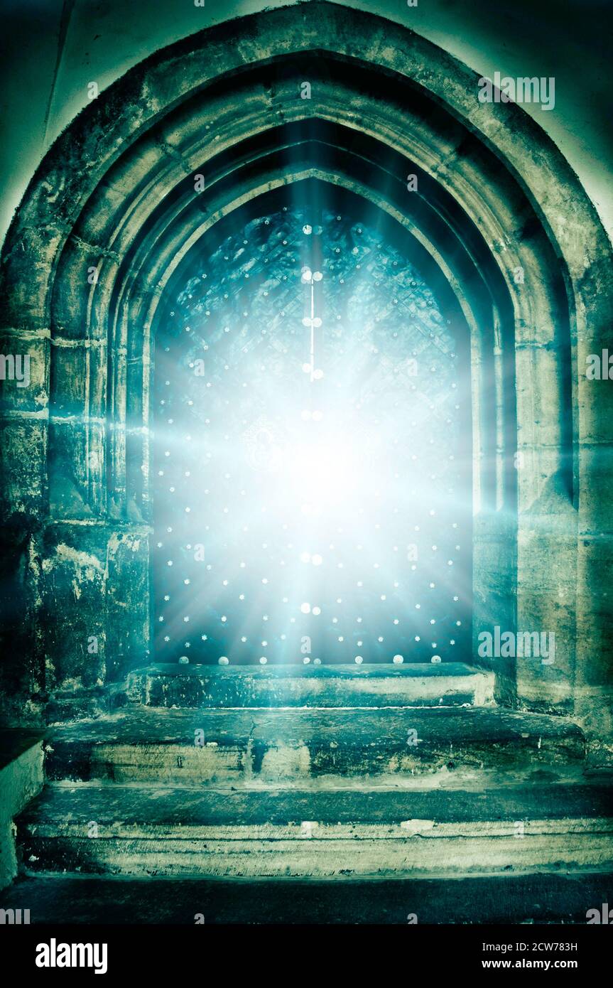 Gothic gate hi-res stock photography and images - Alamy