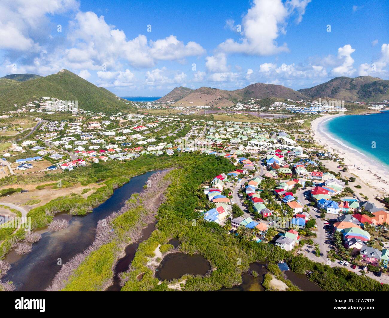 White background saint martin hi-res stock photography and images - Alamy
