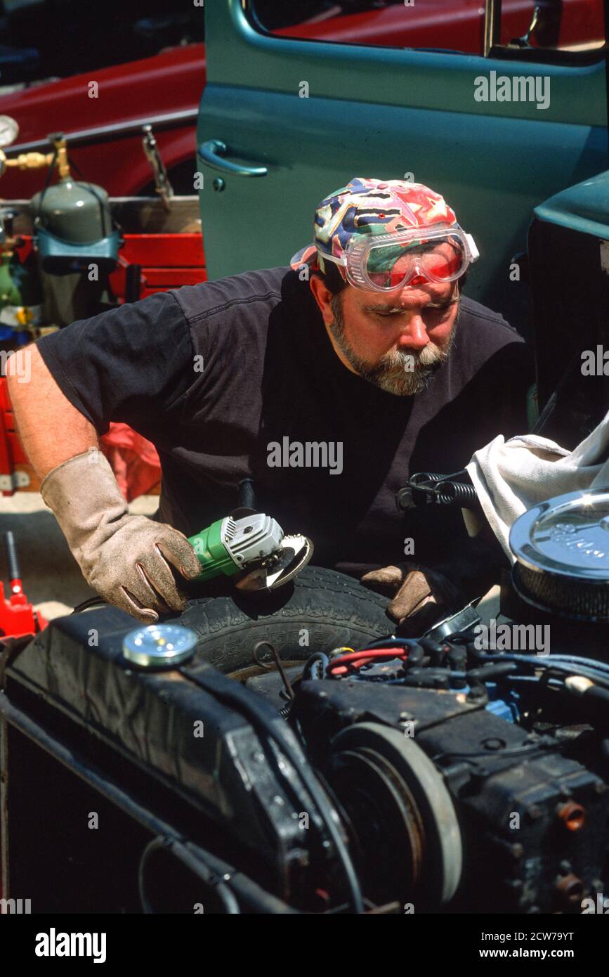 American mechanic shirt hi-res stock photography and images - Alamy