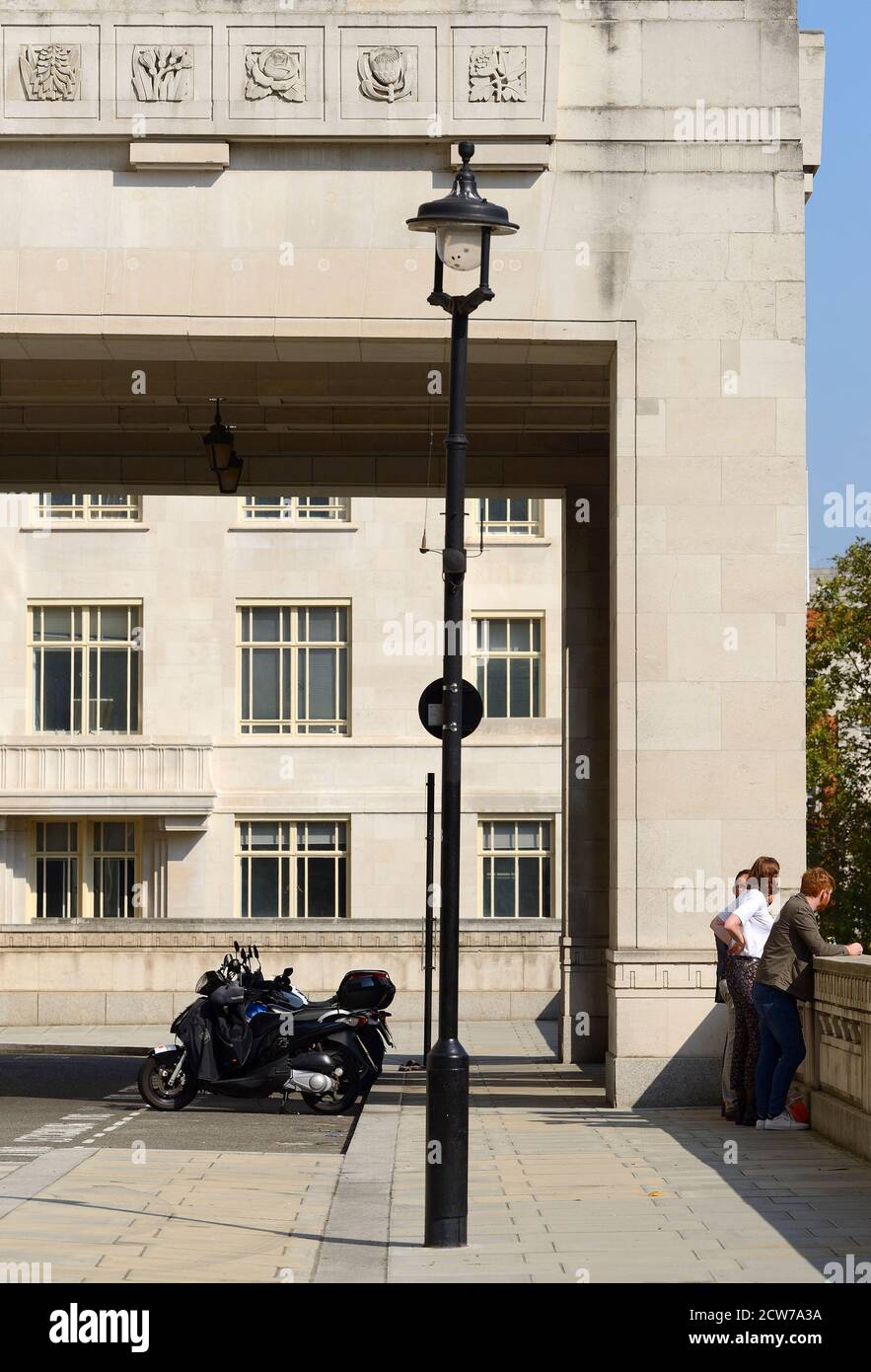 London, England, UK. New Adelphi Building, Adam Street / Victoria ...