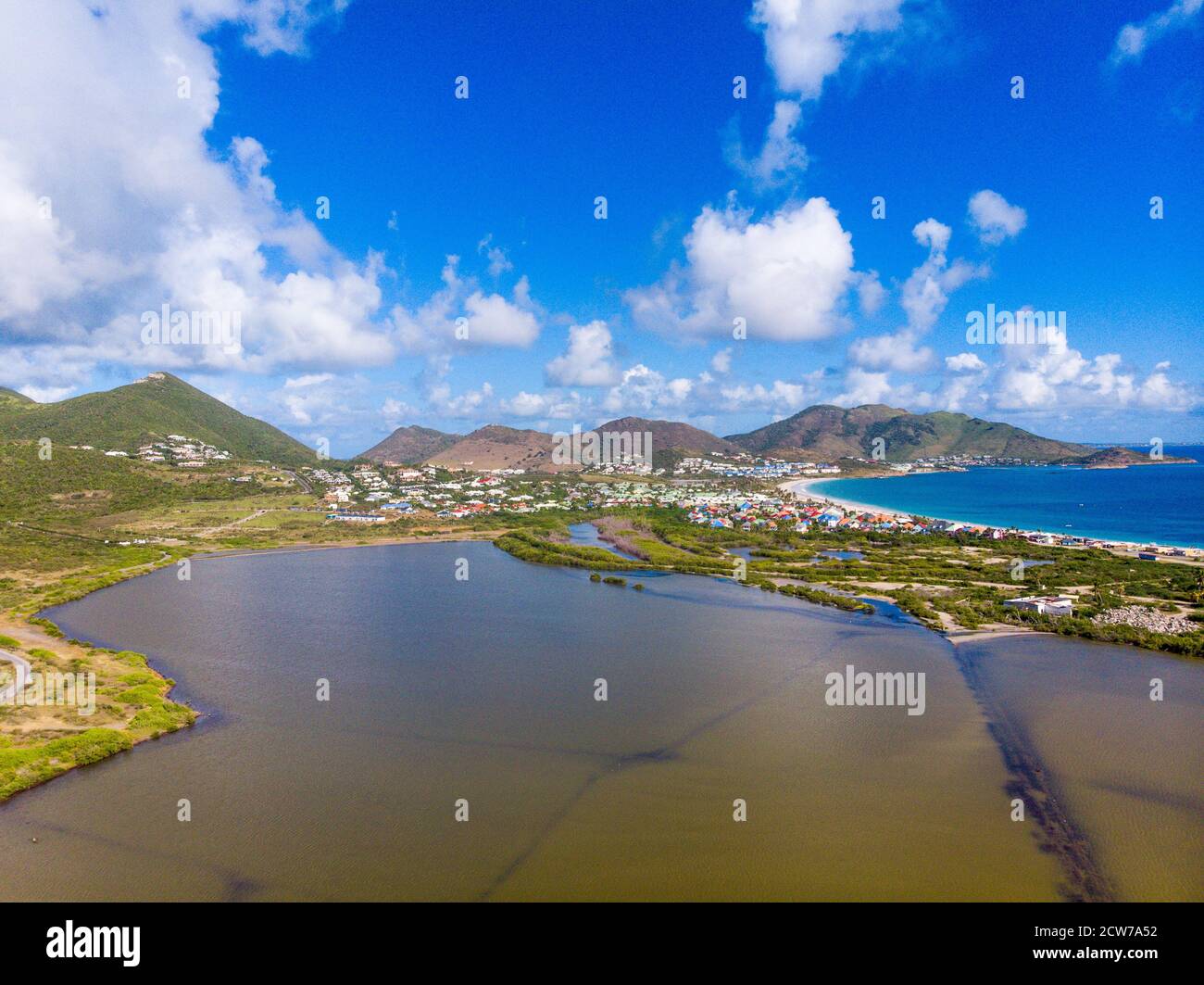 White background saint martin hi-res stock photography and images - Alamy