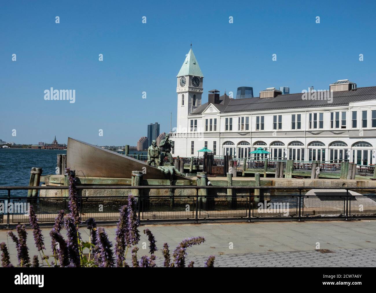 City Pier A is a landmark in Battery Park, NYC, USA Stock Photo - Alamy