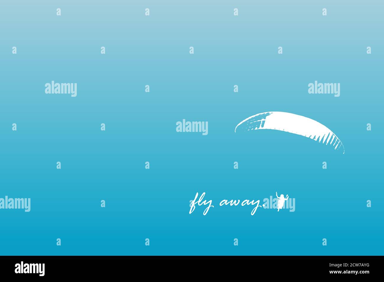 Sky freedom nature Stock Vector Images - Alamy