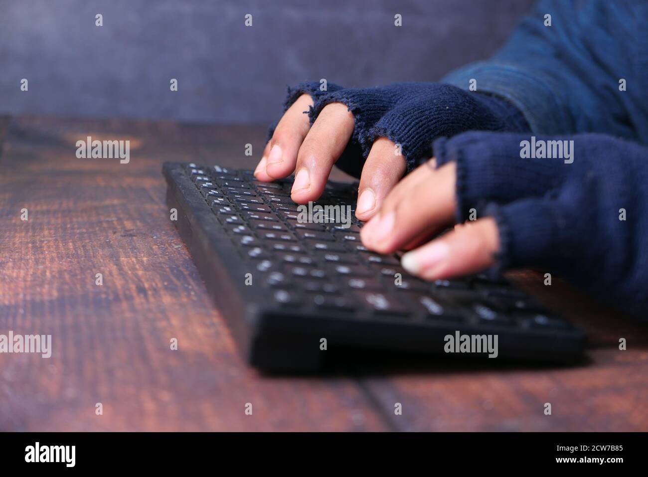 hacker hand stealing personal data, close up Stock Photo - Alamy