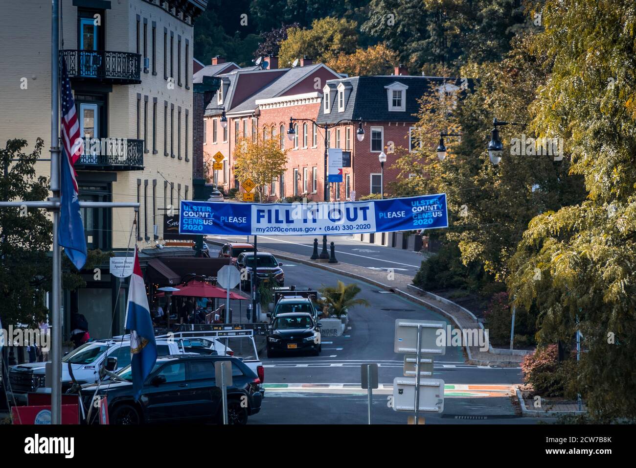 2020 census banner hi-res stock photography and images - Alamy