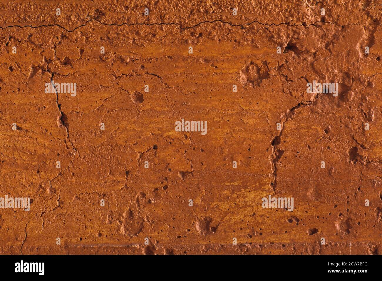 Traditional moroccan terracotta colored background. Orange or ocher ...