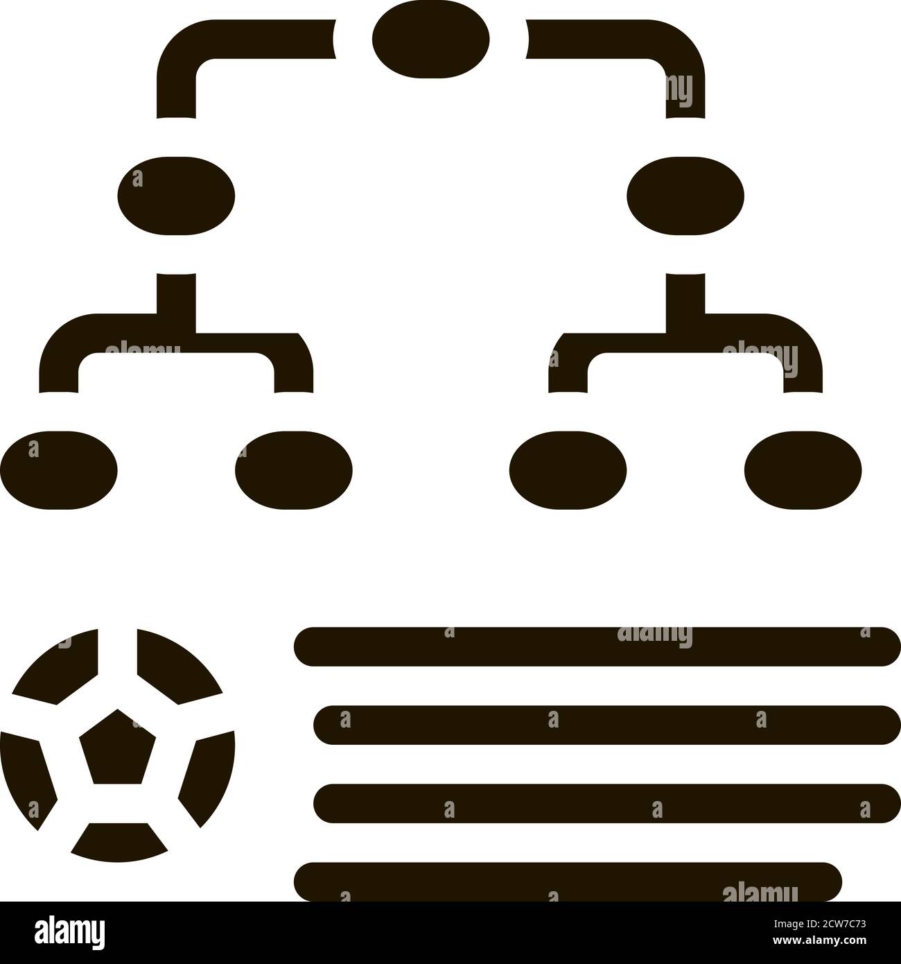 Soccer Game League Table Icon Illustration Stock Vector Image & Art - Alamy