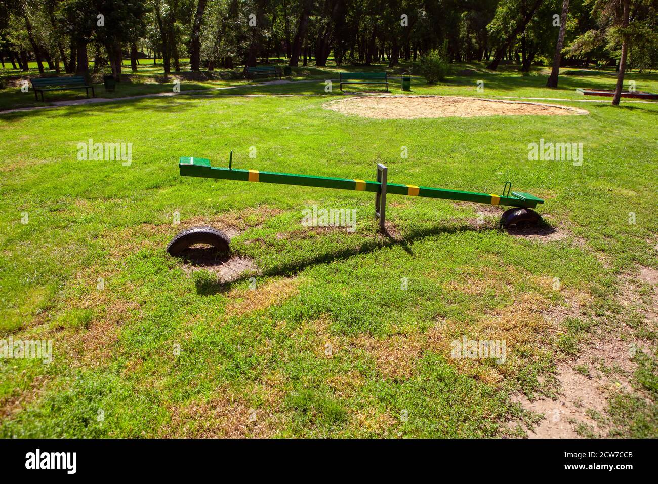 Teeterboard hi-res stock photography and images - Alamy