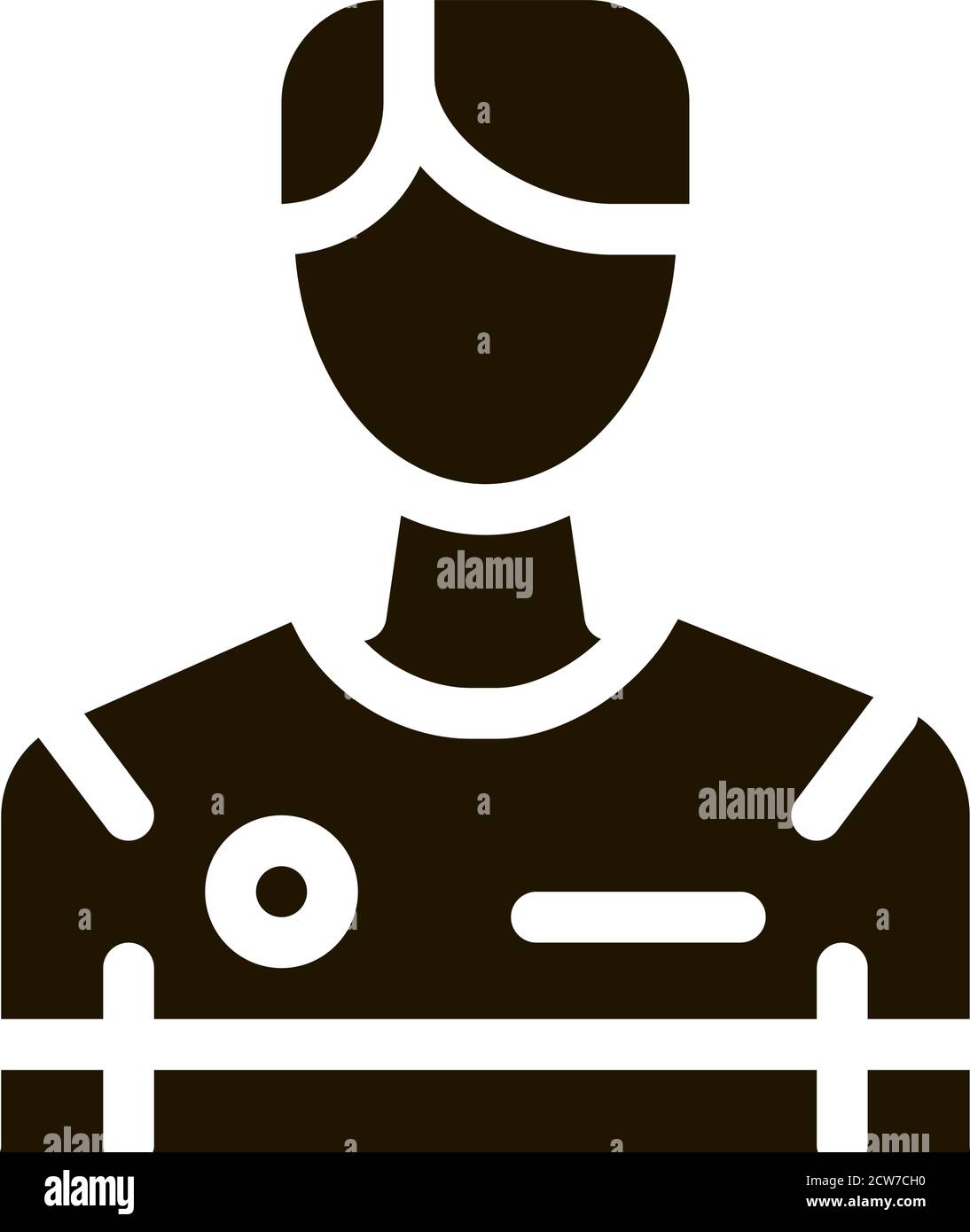 Soccer Game Player Icon Illustration Stock Vector Image & Art - Alamy