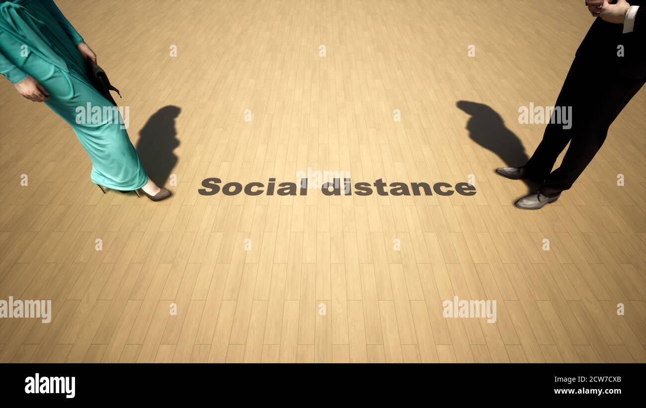 Concept or conceptual 3d illustration of a meeting under social ...