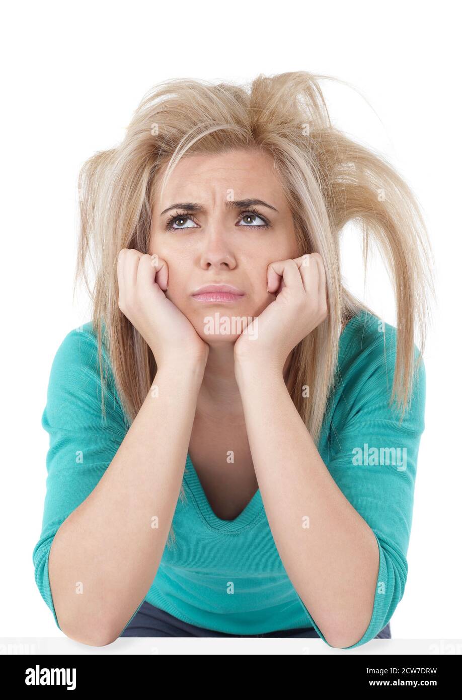 Messed up hair hi-res stock photography and images - Alamy