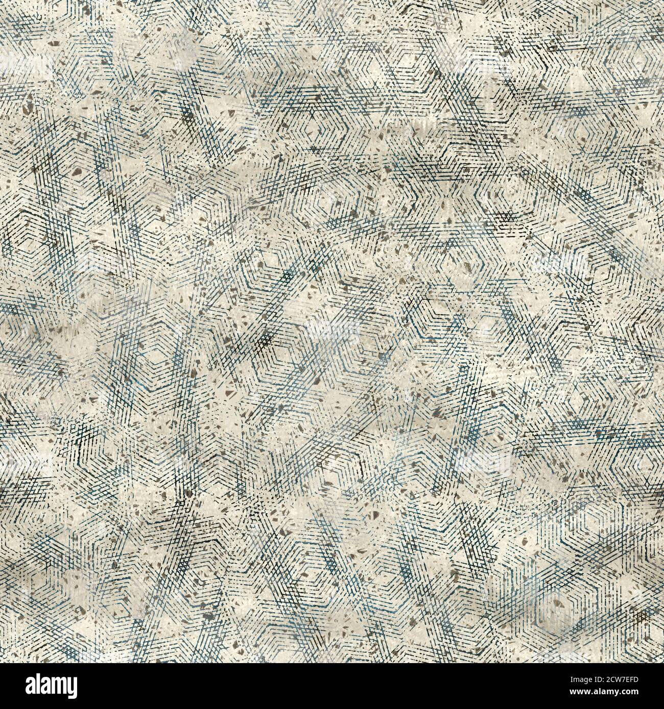 Chic formal grungy geo texture seamless pattern Stock Photo - Alamy