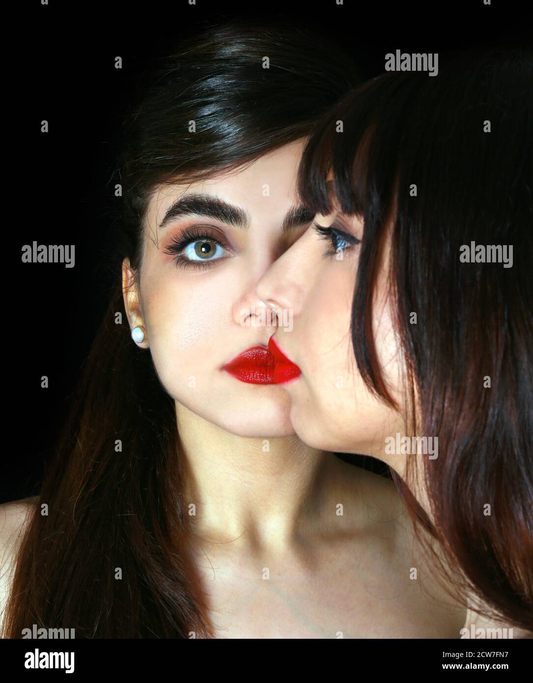 face to face Stock Photo - Alamy