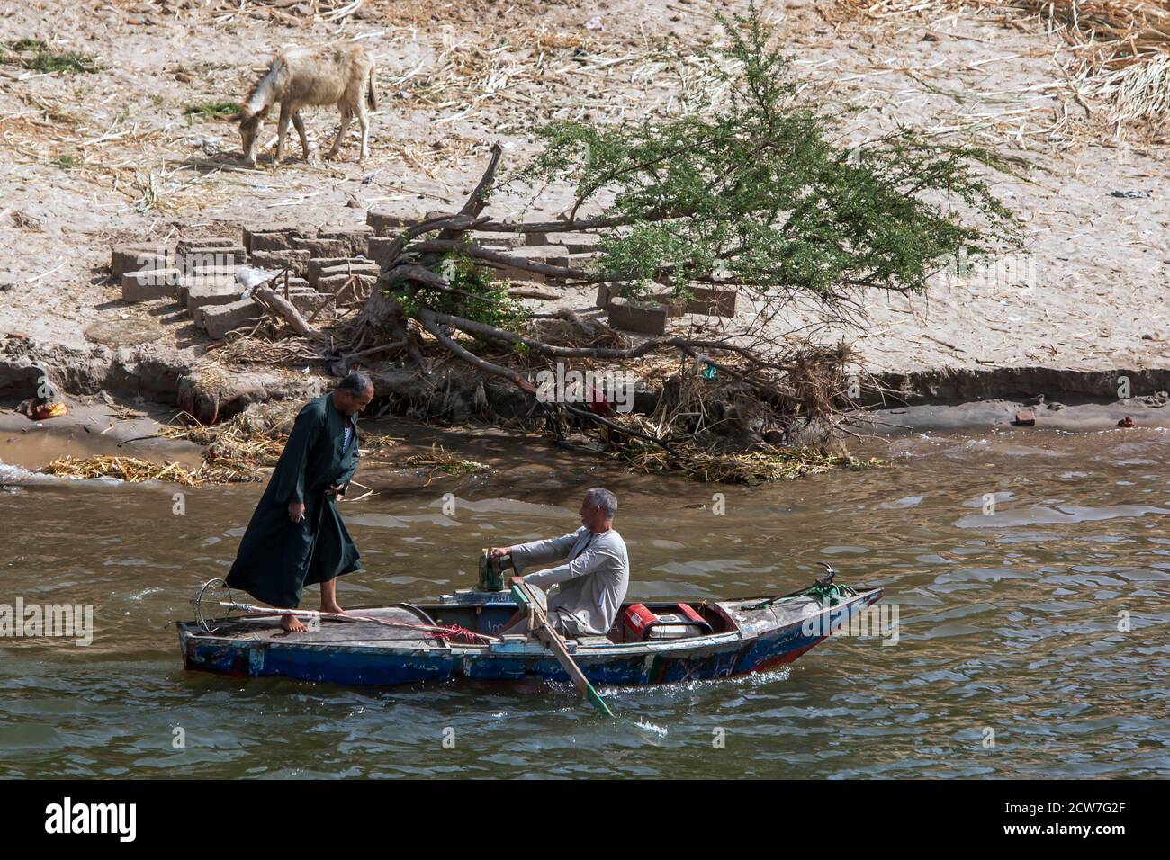 Egyptian boat oars hi-res stock photography and images - Alamy