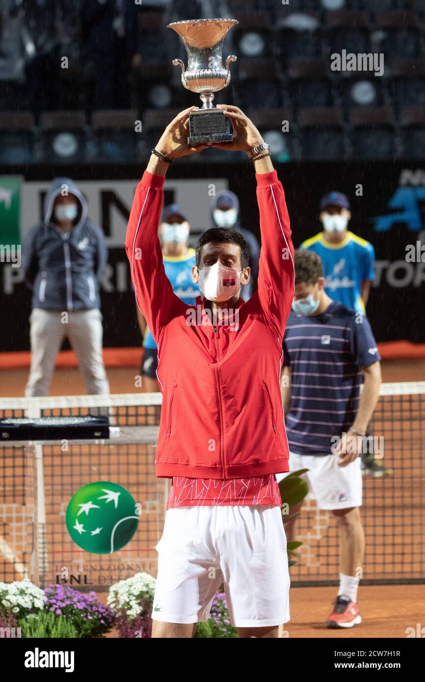 Roma 09/21/2020, Novak Djokovic wins International BNL Tennis ...