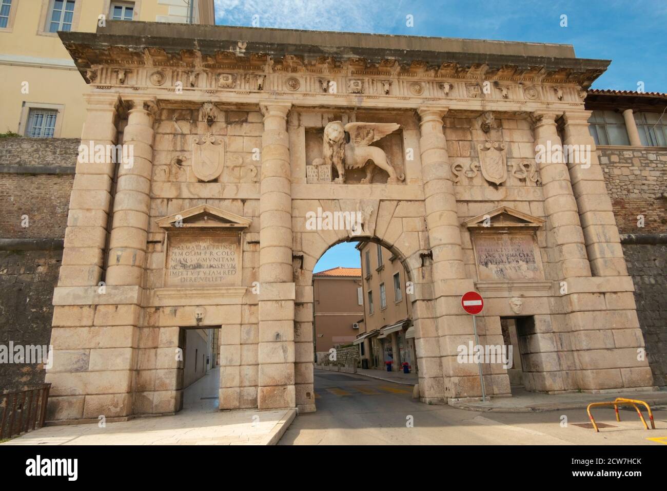 Land Gate - then the main entrance into the city, built by a Venetian ...