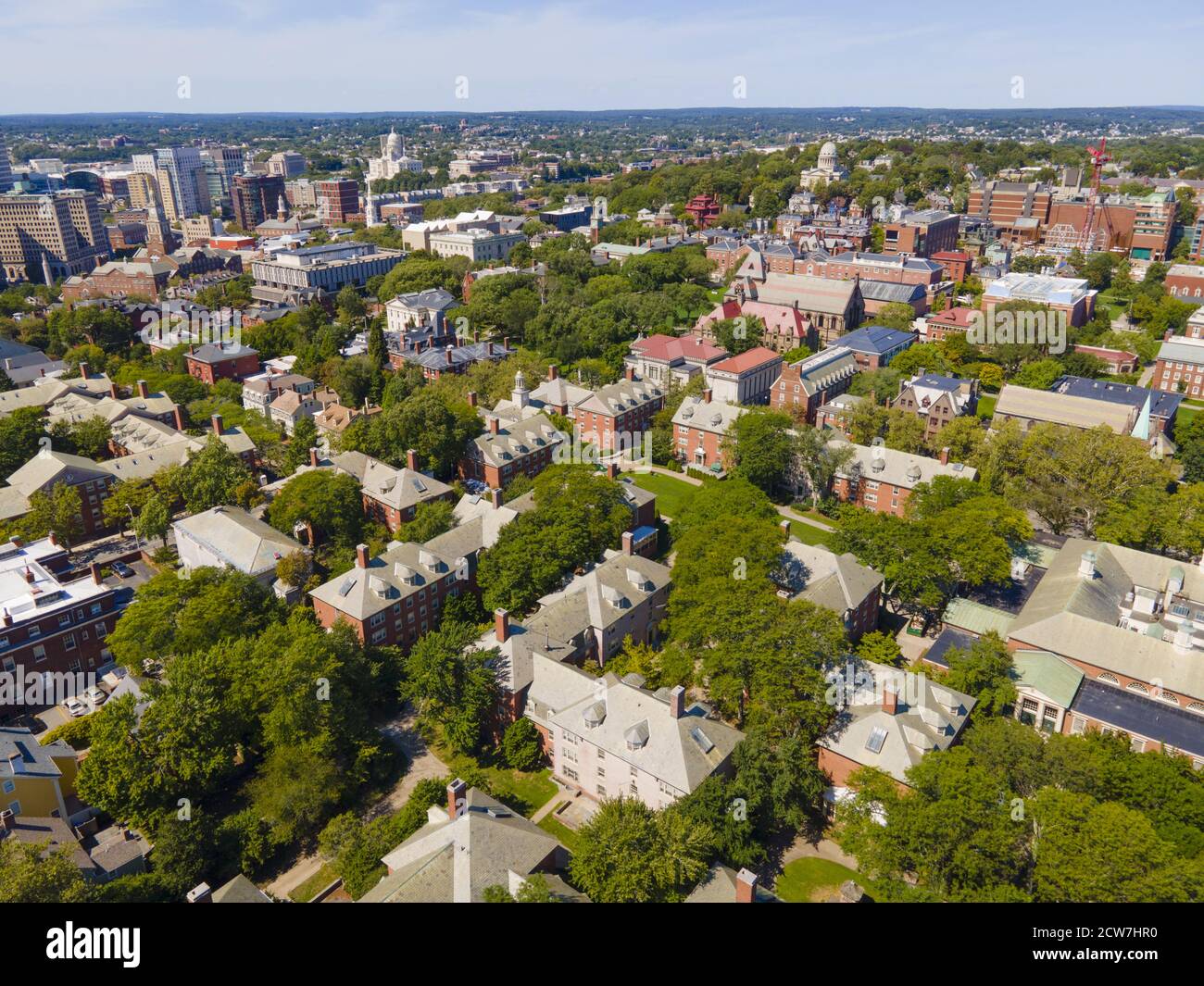 Brown University Campus Aerial