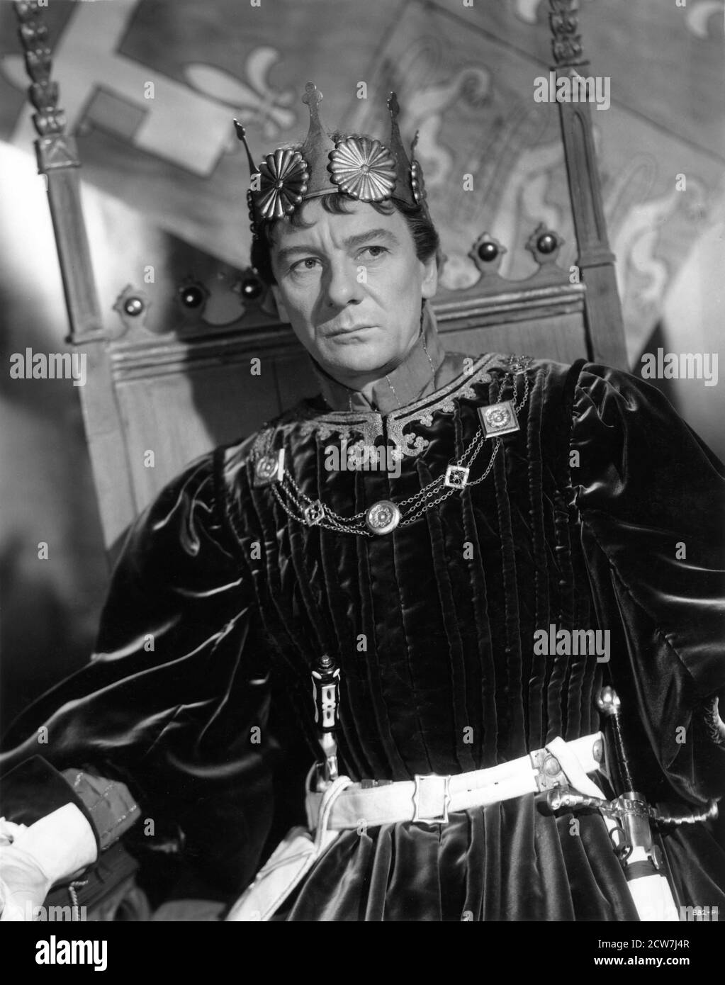 JOHN GIELGUD Portrait as the Duke of Clarence in RICHARD III 1955 ...