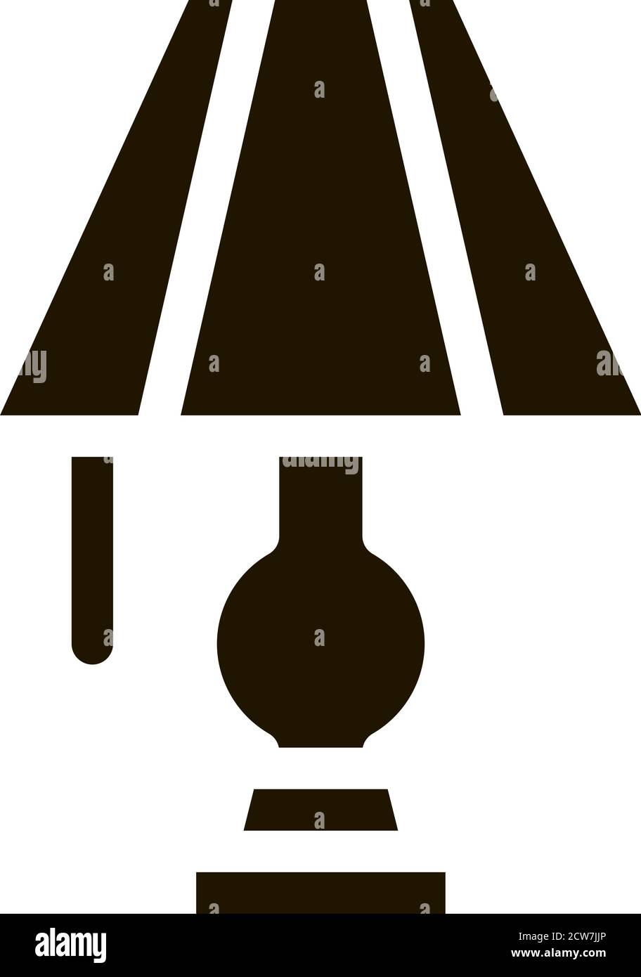 Electric Lighting Lamp Icon Illustration Stock Vector Image & Art - Alamy