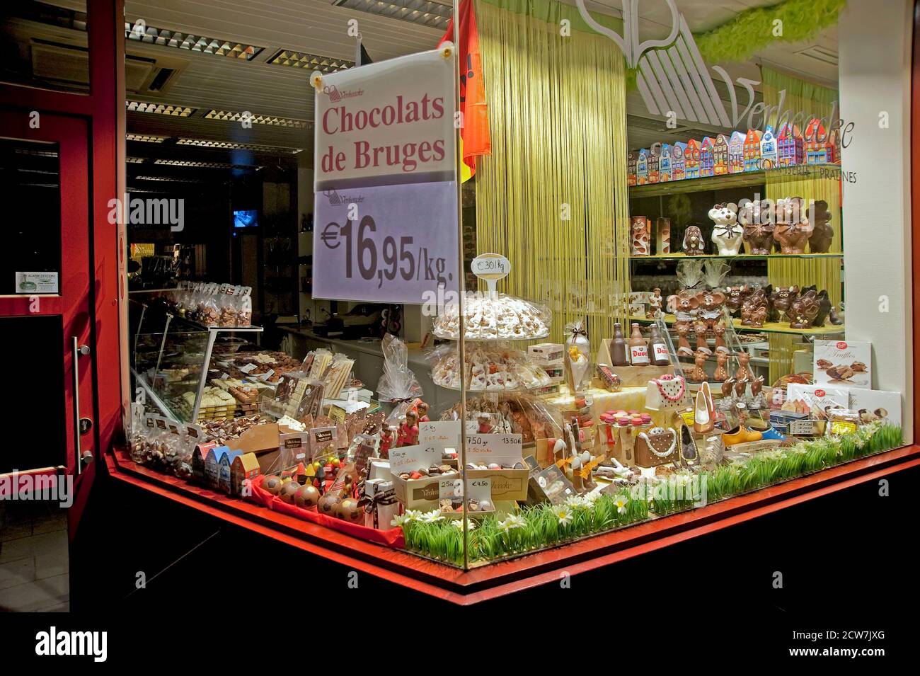 Window display in chocolate shop, Bruges, Belgium Photo © Fabio ...