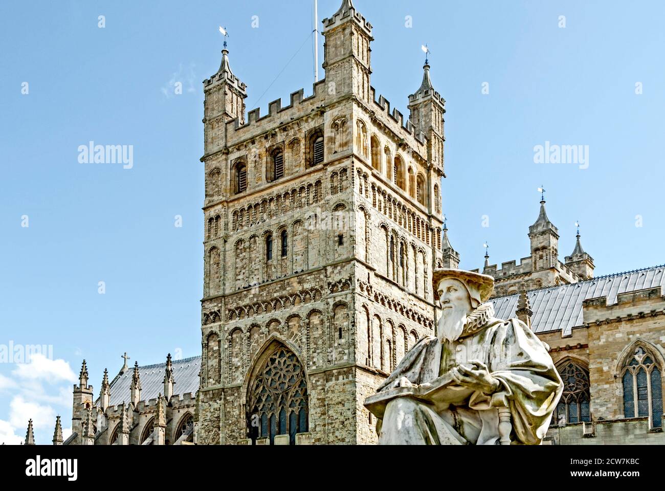 Exeter (Devon, England): The Cathedral Church of St Peter; Exeter ...