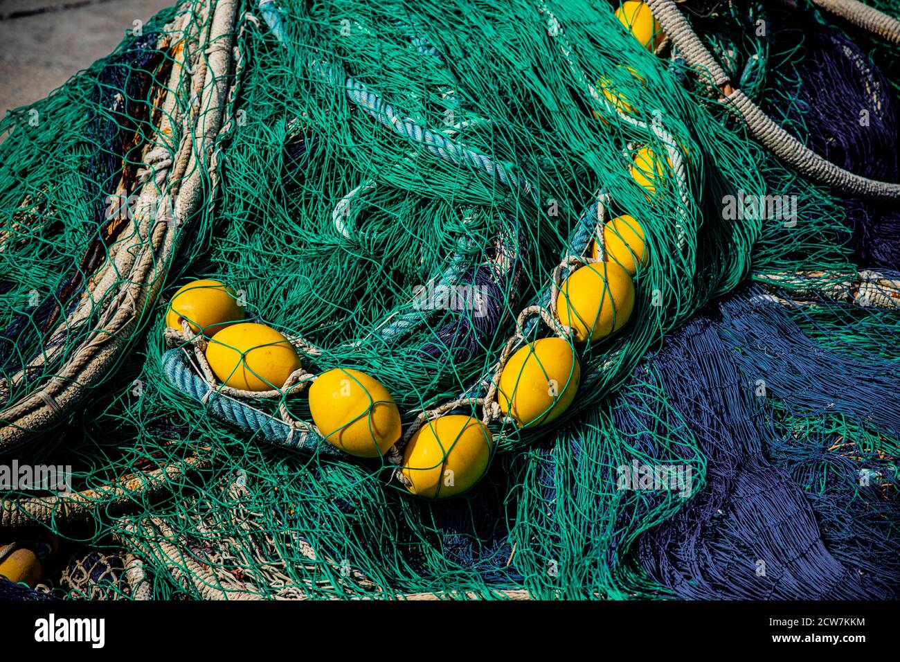 Commercial fishing nets hi-res stock photography and images - Alamy