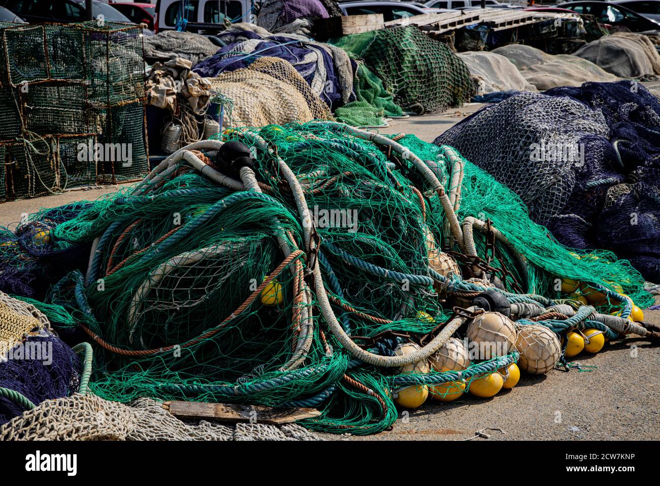 Commercial fishing nets hi-res stock photography and images - Alamy