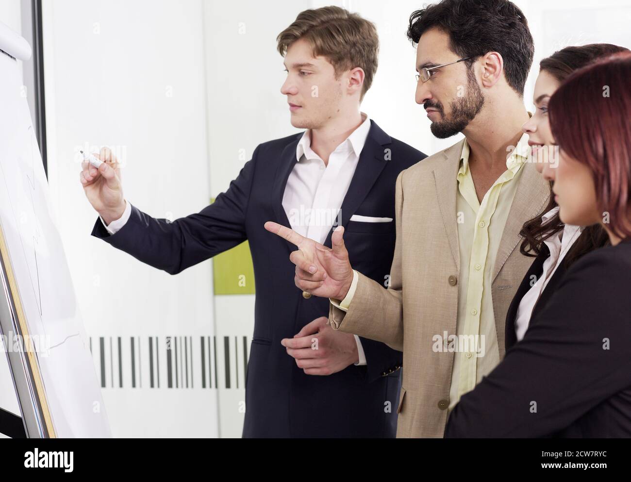 Business people presentation Stock Photo - Alamy