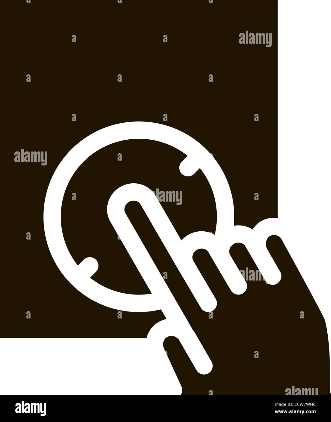 Hand man fire extinguisher Stock Vector Images - Alamy