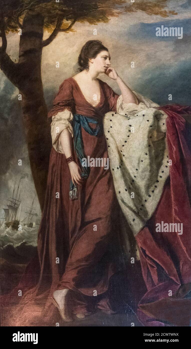 Mary Duchess of Ancaster by Sir Joshua Reynolds Stock Photo - Alamy