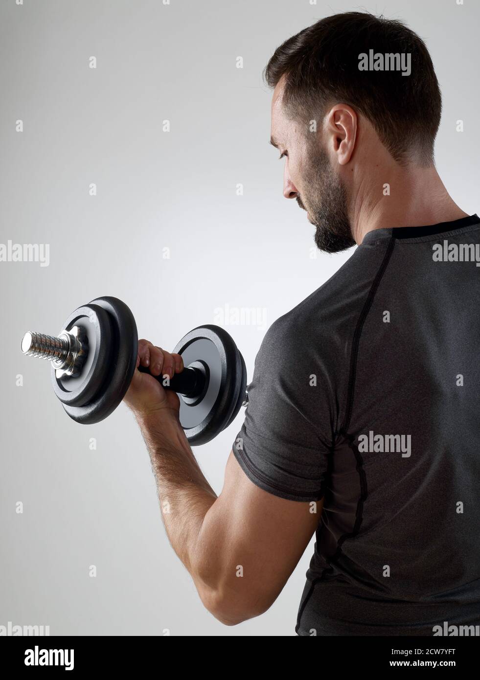 Muscular build young man hi-res stock photography and images - Alamy