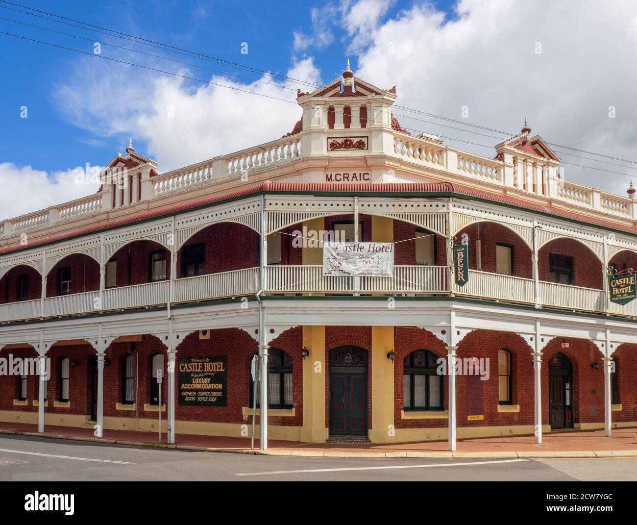 Federation Filigree style Castle Hotel on Avon Terrace and South Street ...