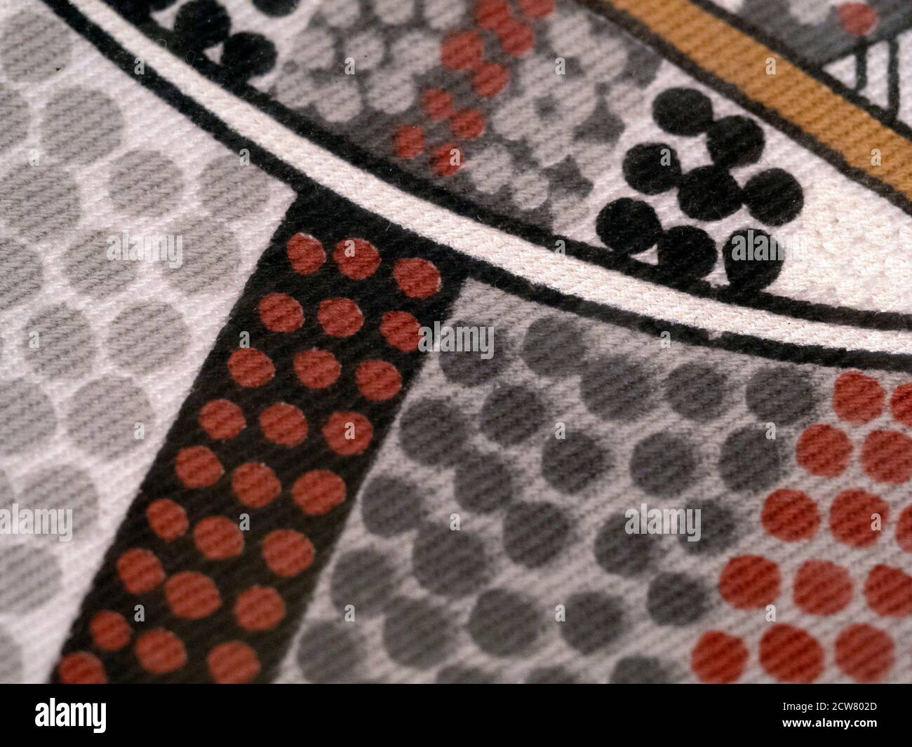 Australia aboriginal bush painting background Stock Photo - Alamy