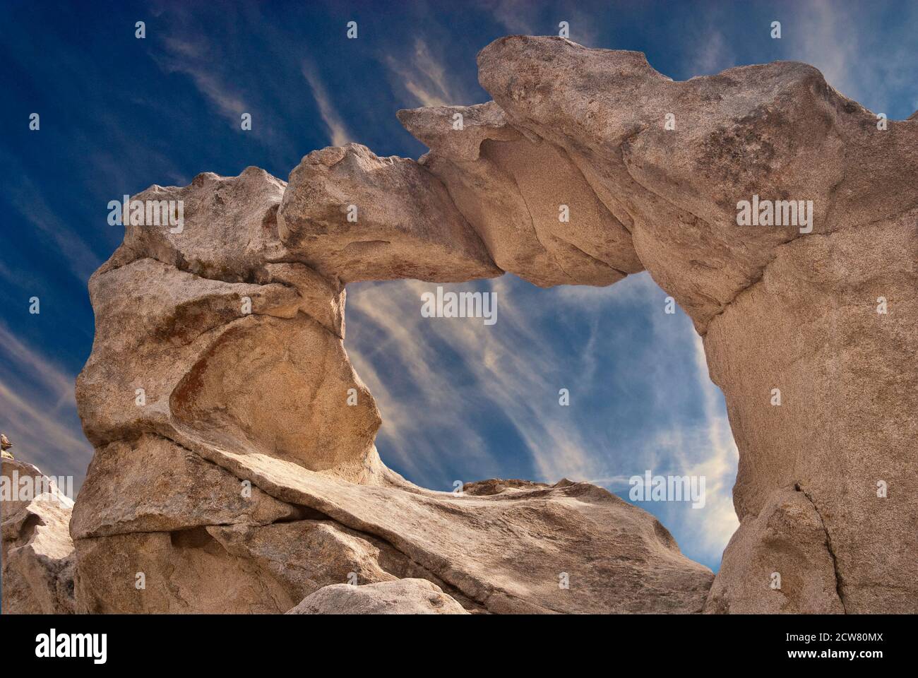 Window Rock at City of Rocks National Preserve, Idaho, USA Stock Photo ...