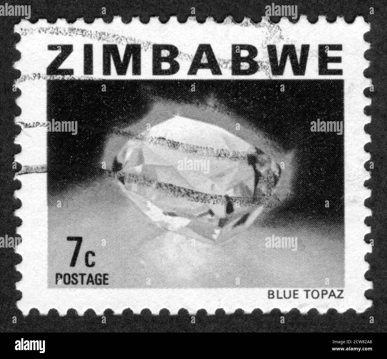 Old zimbabwe postage stamp hi-res stock photography and images - Alamy