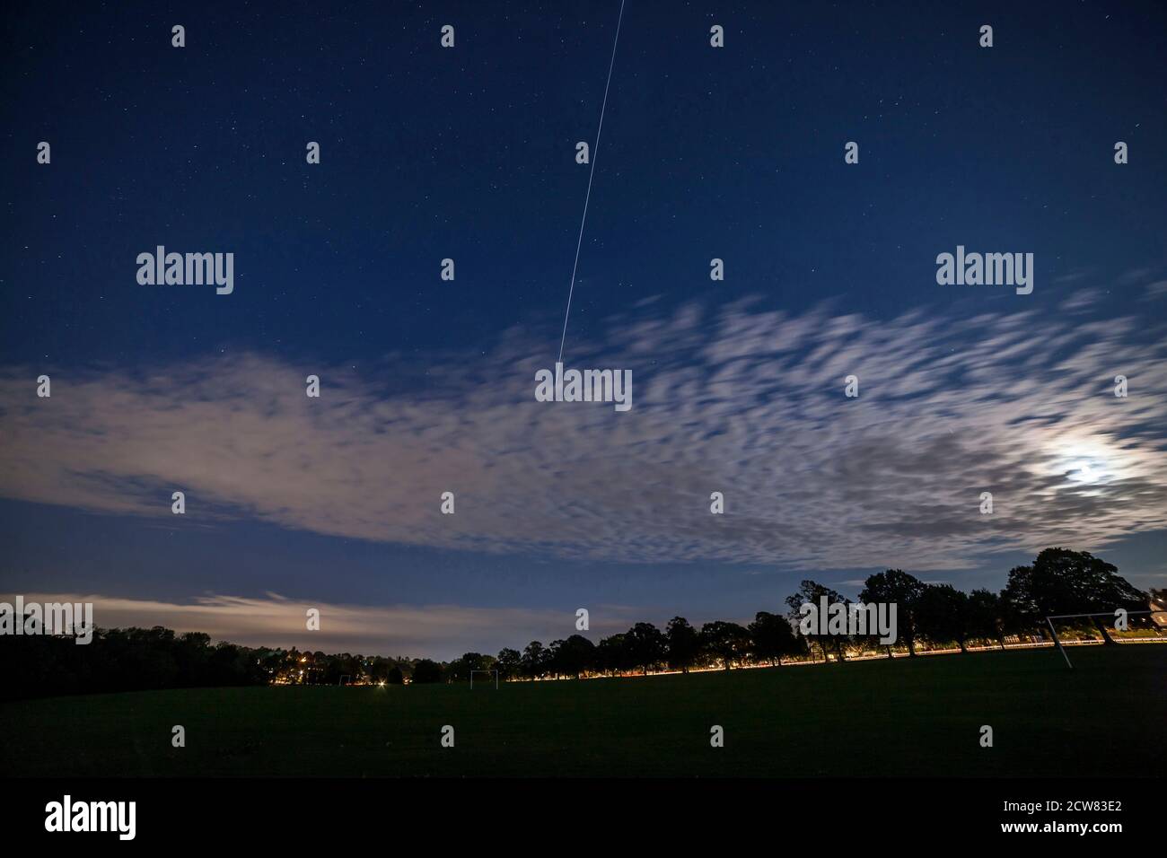 International Space Station - ISS Composite image overhead pass on the ...