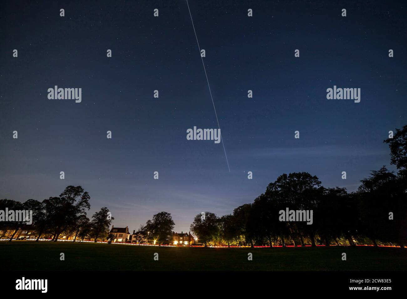 International Space Station - ISS Composite image overhead pass on the ...