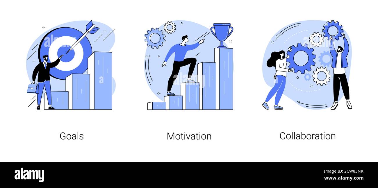 Business growth abstract concept vector illustrations Stock Vector ...