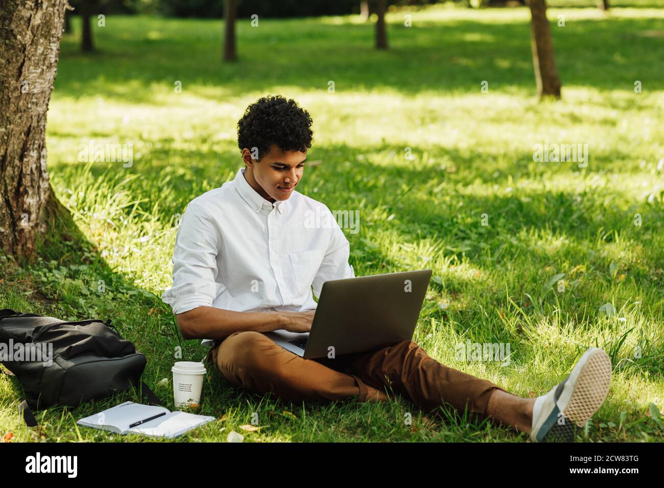 Student typing hi-res stock photography and images - Alamy