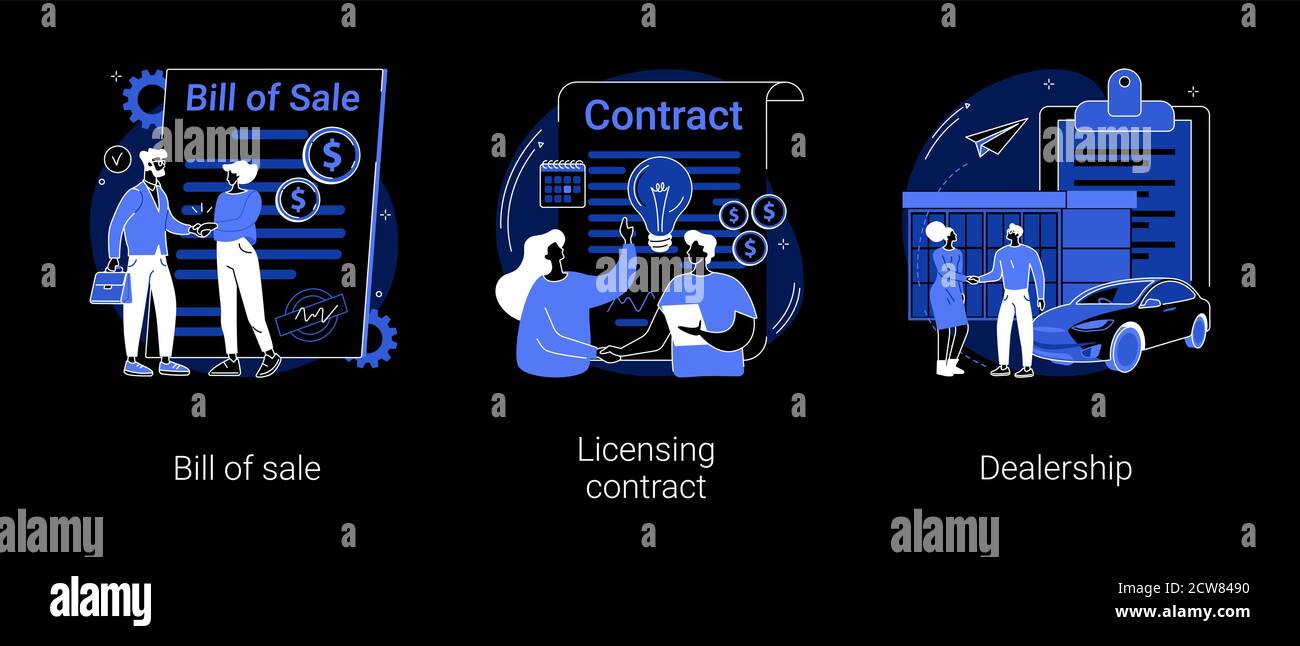 Business documents abstract concept vector illustrations Stock Vector ...