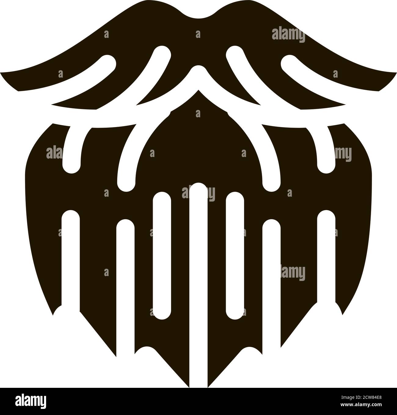 Brutal barber man beard Cut Out Stock Images & Pictures - Alamy