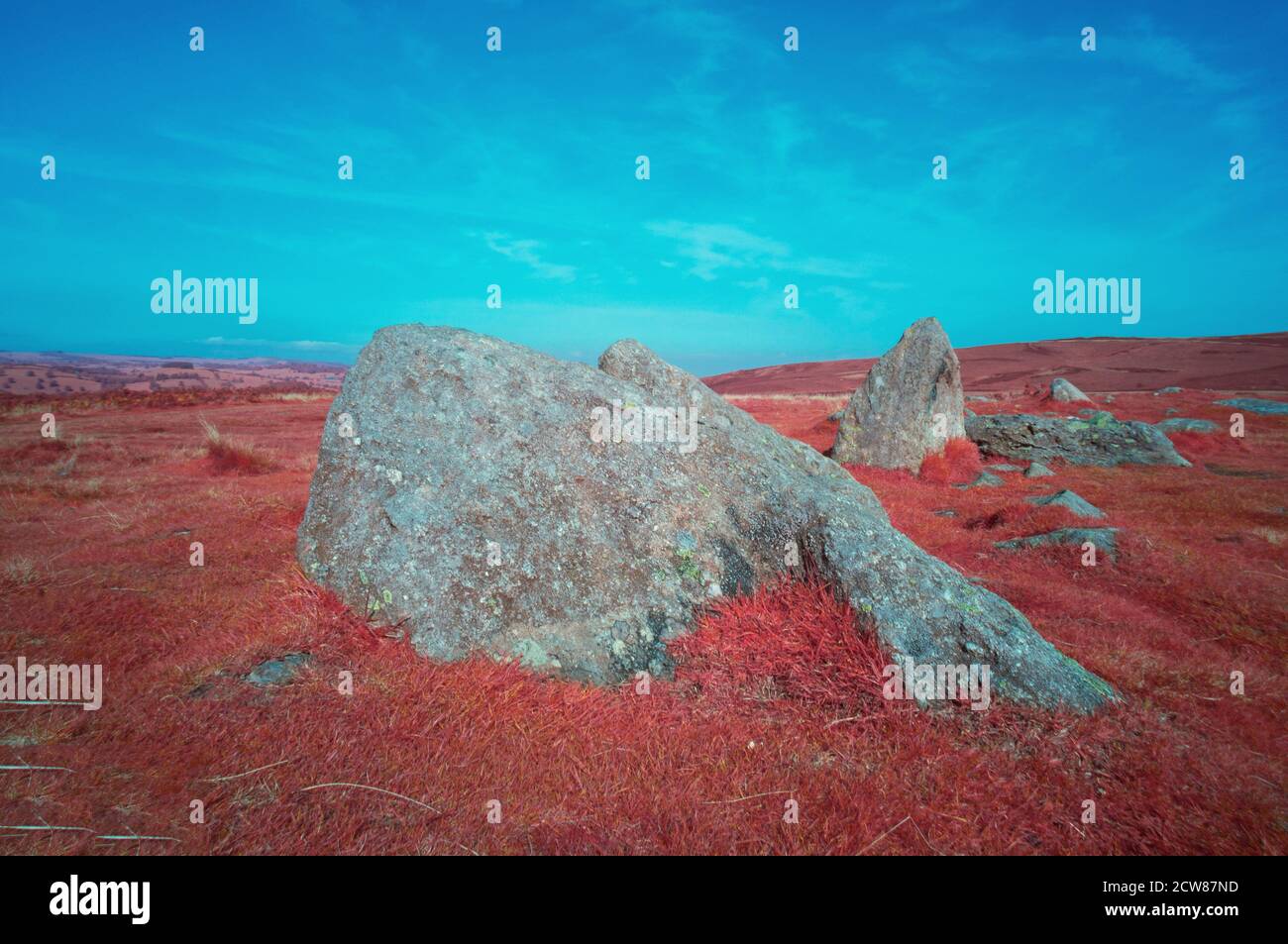 The Cockpit Stone Circle, Barton Fell, Cumbria Stock Photo - Alamy