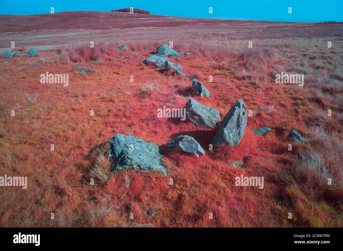 The Cockpit Stone Circle, Barton Fell, Cumbria Stock Photo - Alamy
