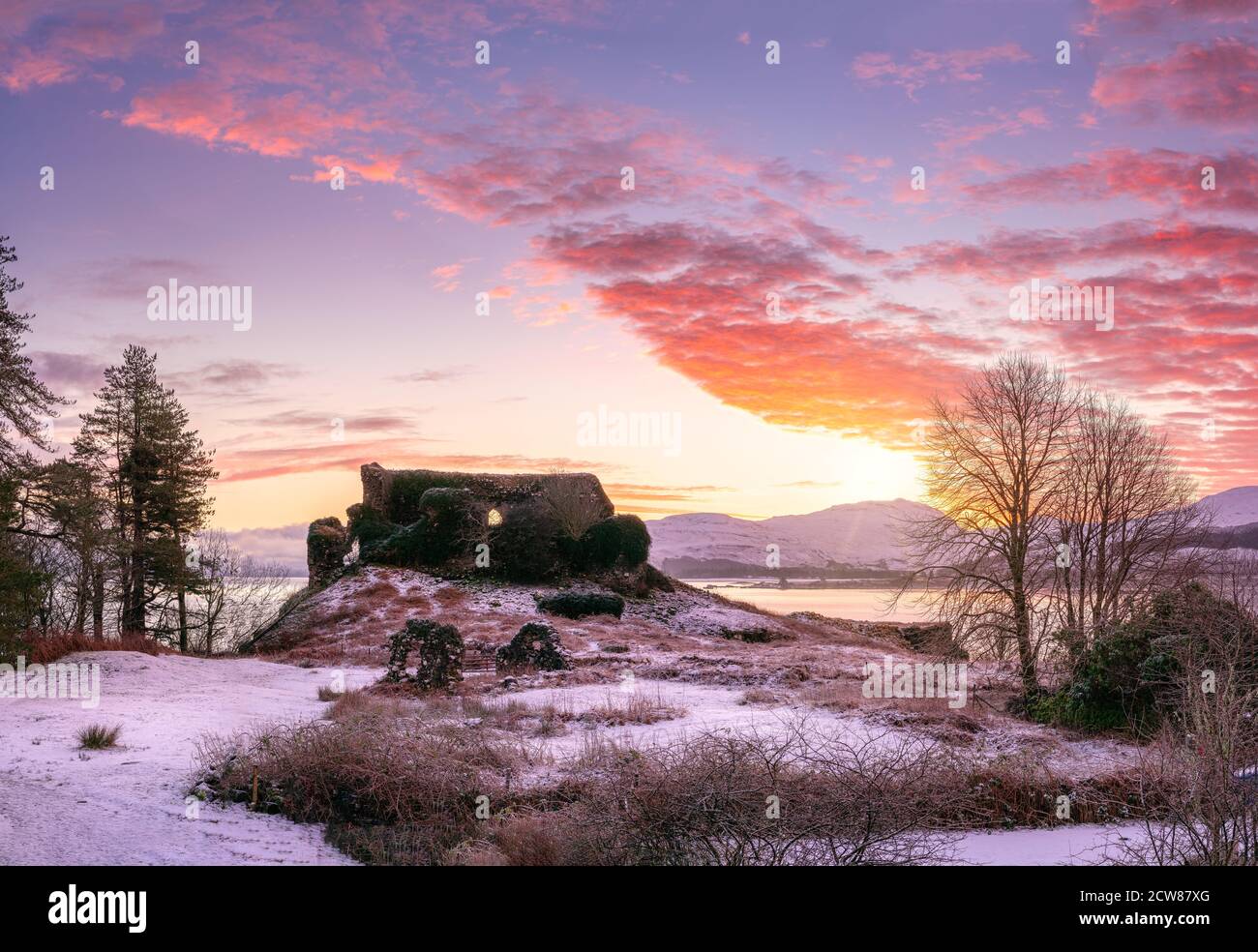 Aros castle hi-res stock photography and images - Alamy