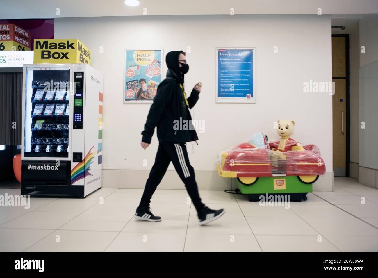 The Mall Shopping Centre in the Centre of Blackburn 2020 Stock Photo ...