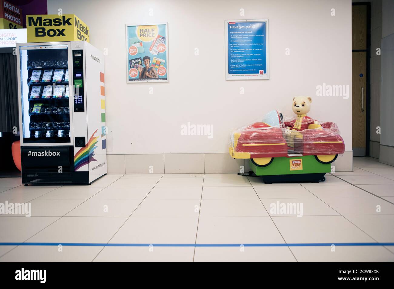 The Mall Shopping Centre in the Centre of Blackburn 2020 Stock Photo ...