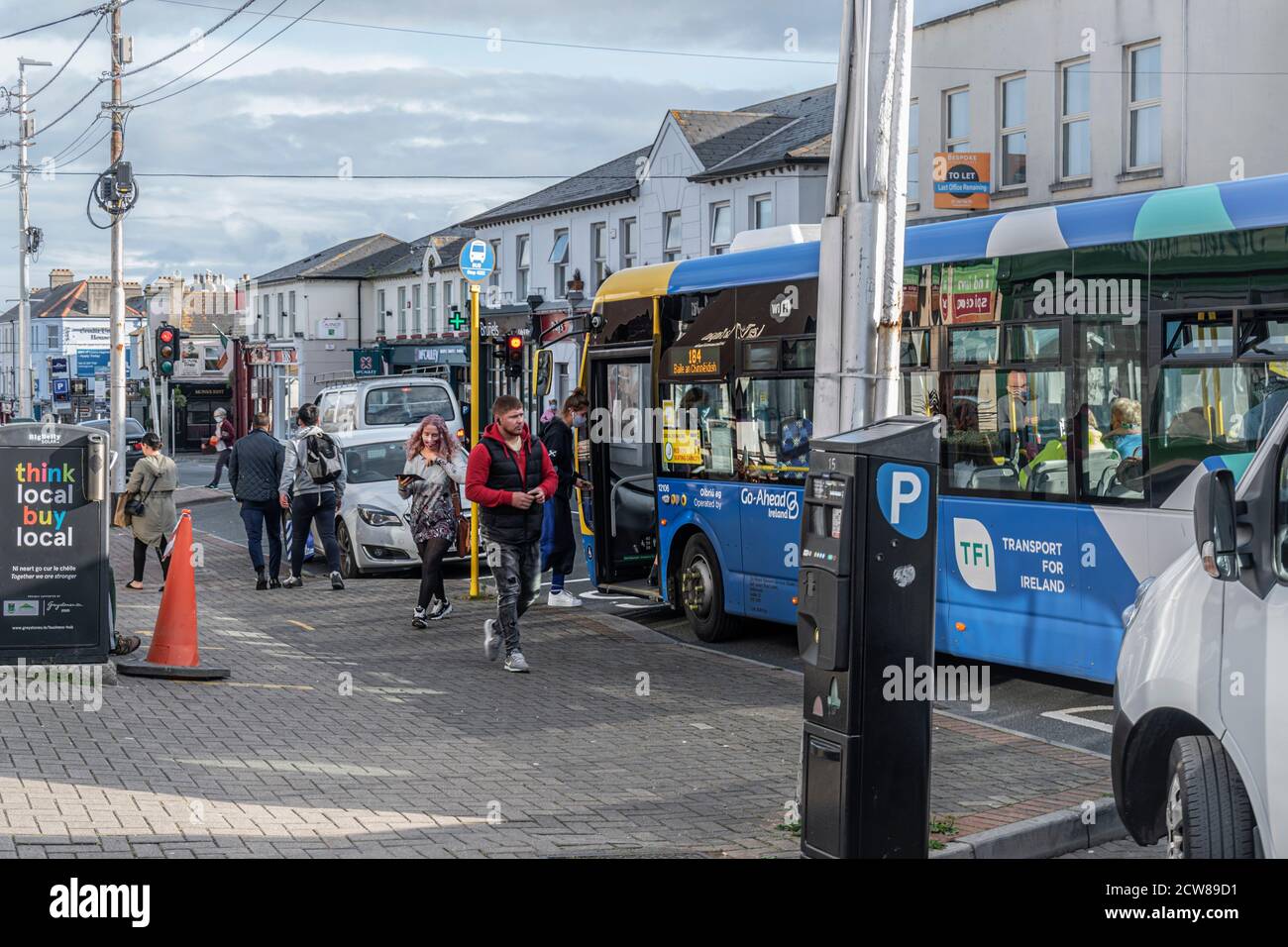 Bus passengers dublin hi-res stock photography and images - Alamy