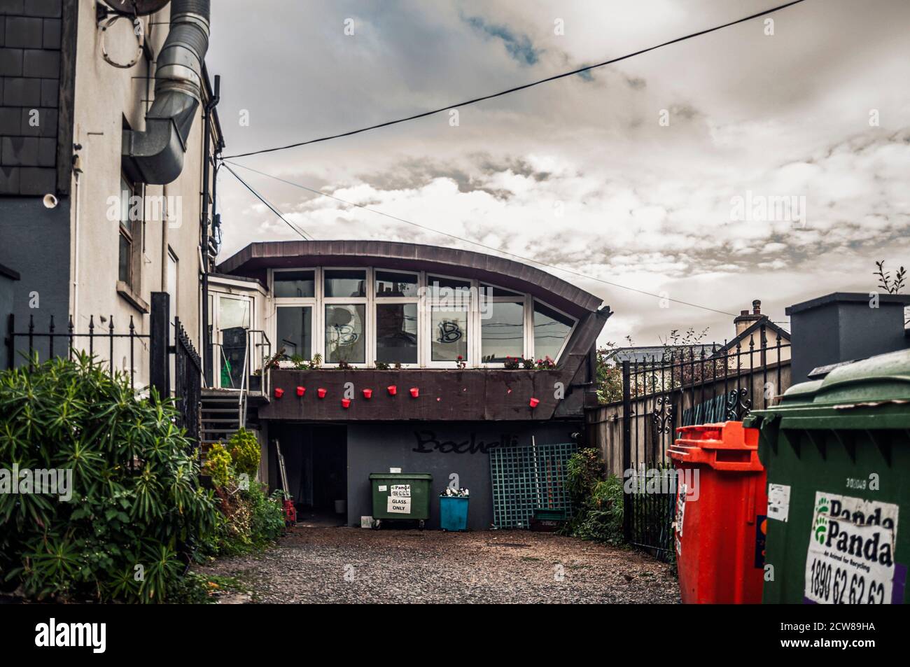 Everyday life. Local architecture. Greystones. Ireland Stock Photo - Alamy